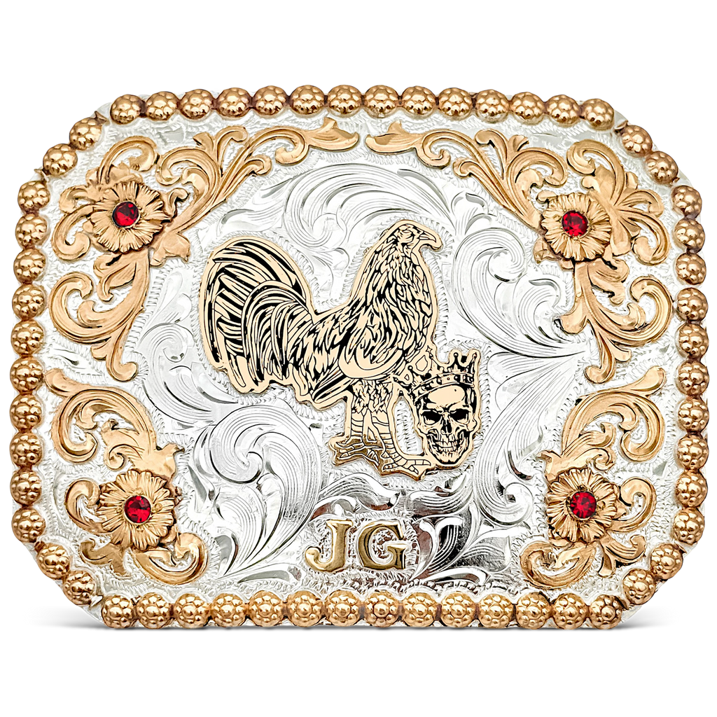 Brave Terrain Custom Buckle – Cowboss Silversmiths