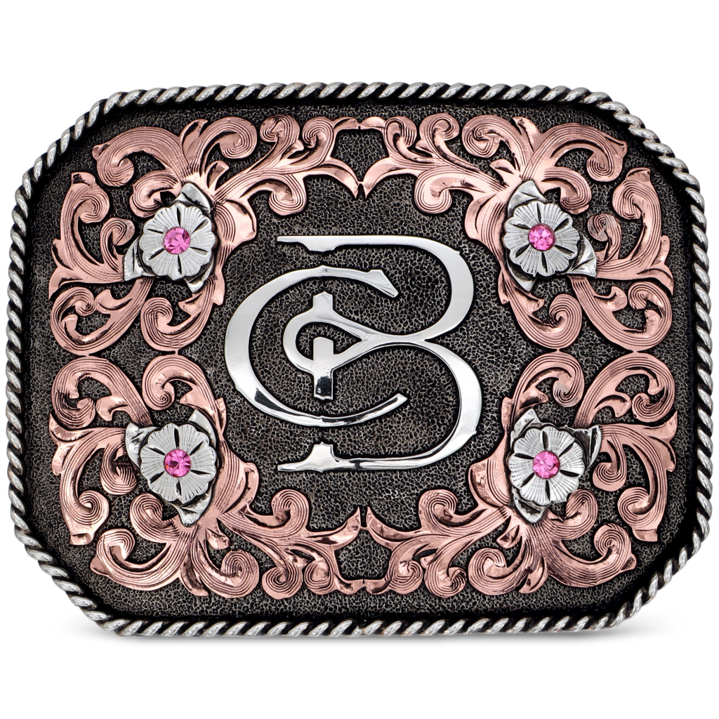 Copper Charm Custom Buckle – Cowboss Silversmiths