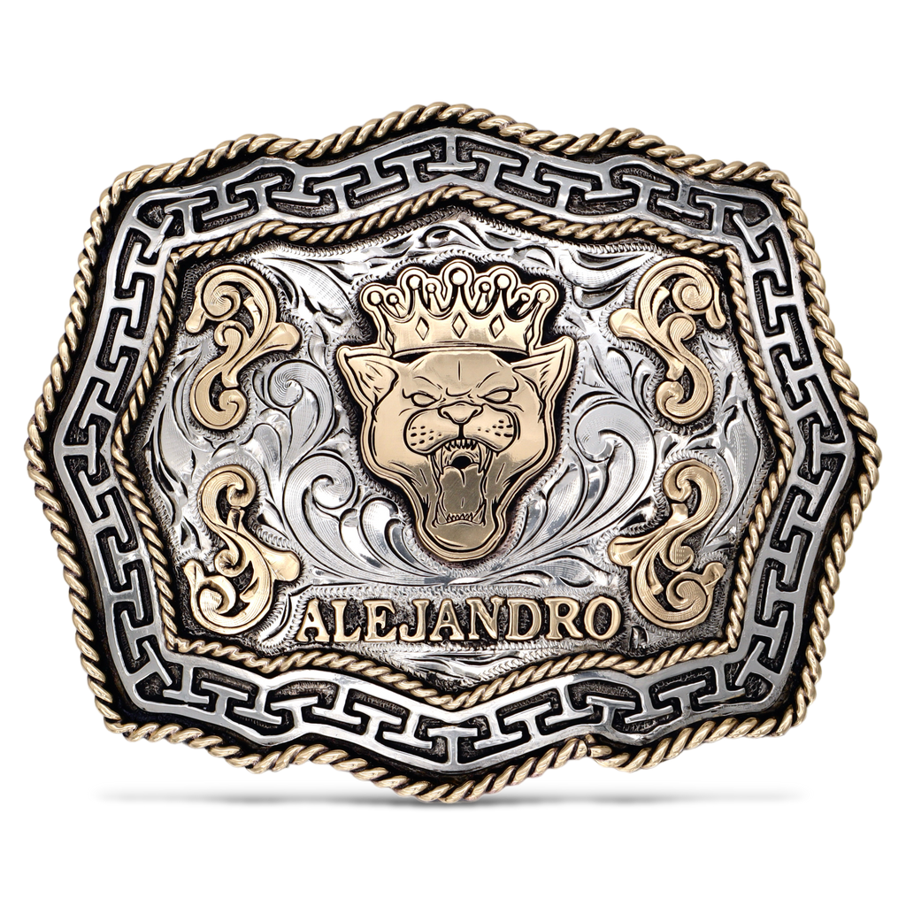 Cowboy's Terrain Custom Buckle – Cowboss Silversmiths