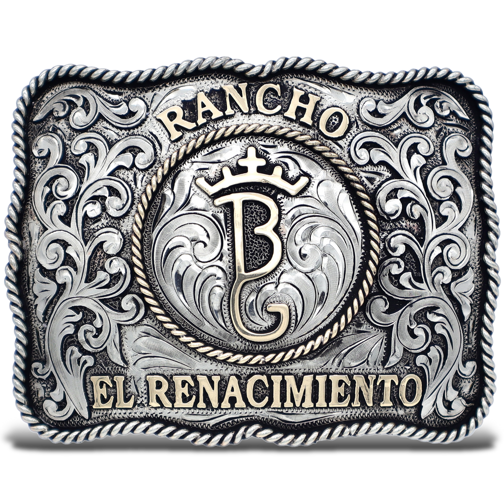 Shadow Dancer Custom Buckle – Cowboss Silversmiths