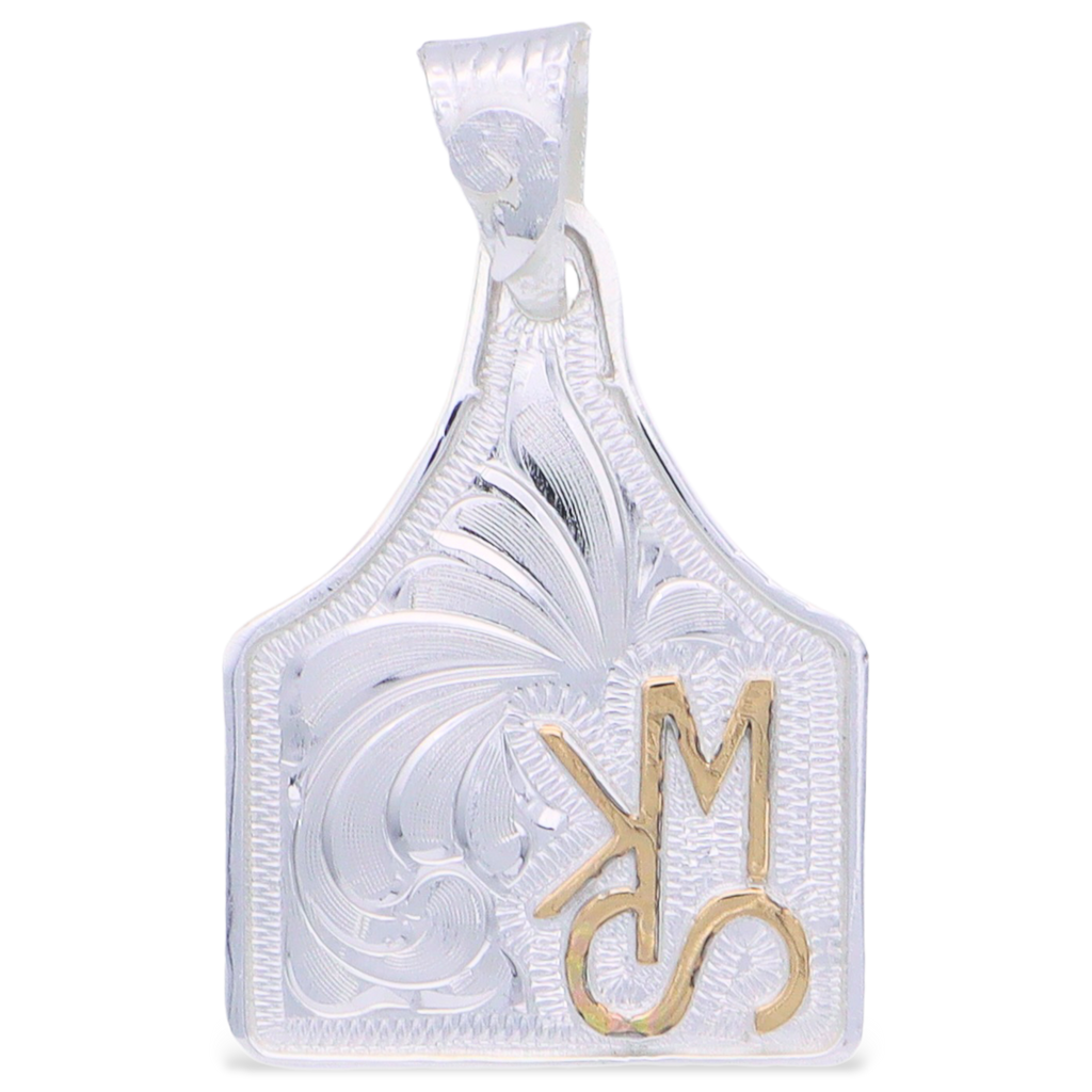 Steer Strut Custom Cow Tag Pendant – Cowboss Silversmiths